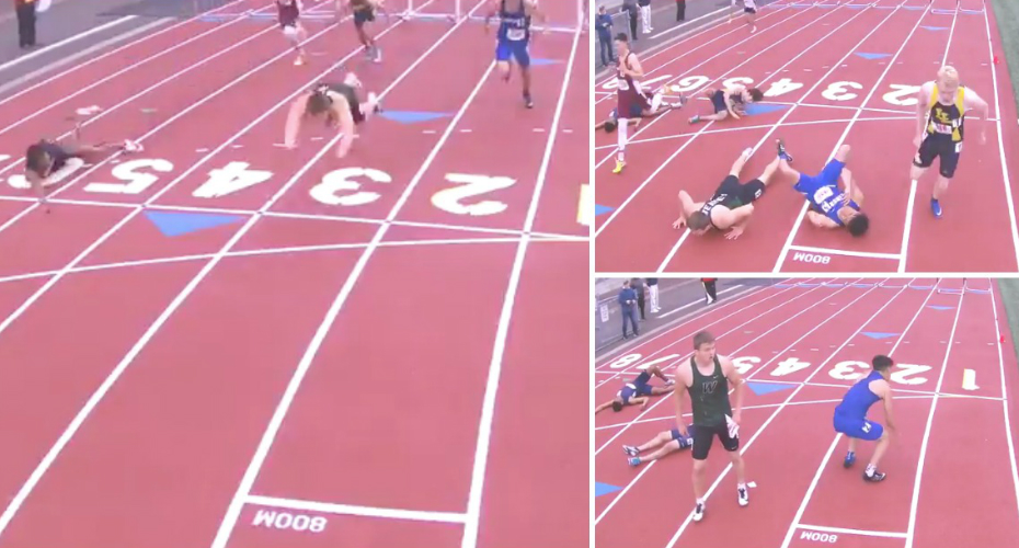 Será Esta a Disputa Mais Surreal Na Chegada à Meta No Atletismo?