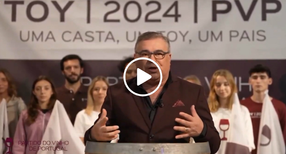 Toy Dá a Cara Pelo Partido Do Vinho De Portugal e Deixa Várias Promessas