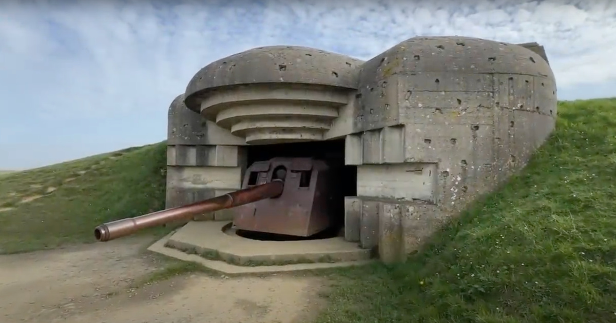 Visita Guiada a Um Bunker Construído Na Segunda Guerra Mundial