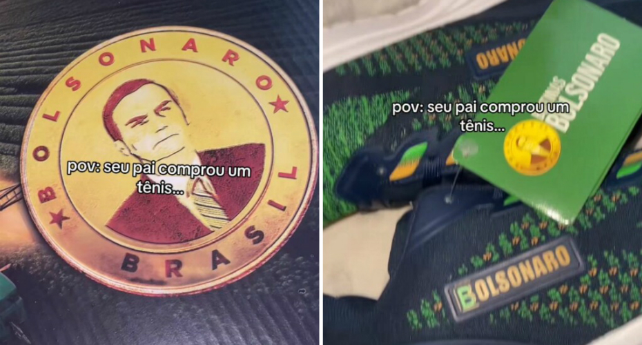 Recusa Sair Com o Pai Após Ele Comprar Ténis De Bolsonaro