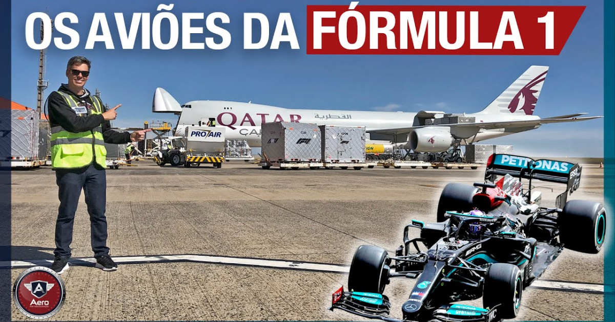 Descobre Como a Fórmula 1 Transporta Todos Os Carros e Equipamentos ...